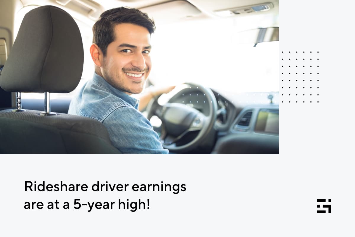 Rideshare driver earnings are at a 5-year high! | Gridwise