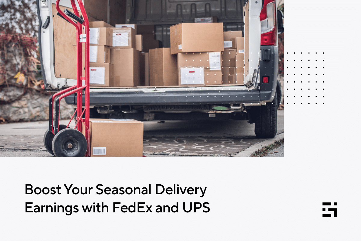 Boost Your Seasonal Delivery Earnings with FedEx and UPS | Gridwise
